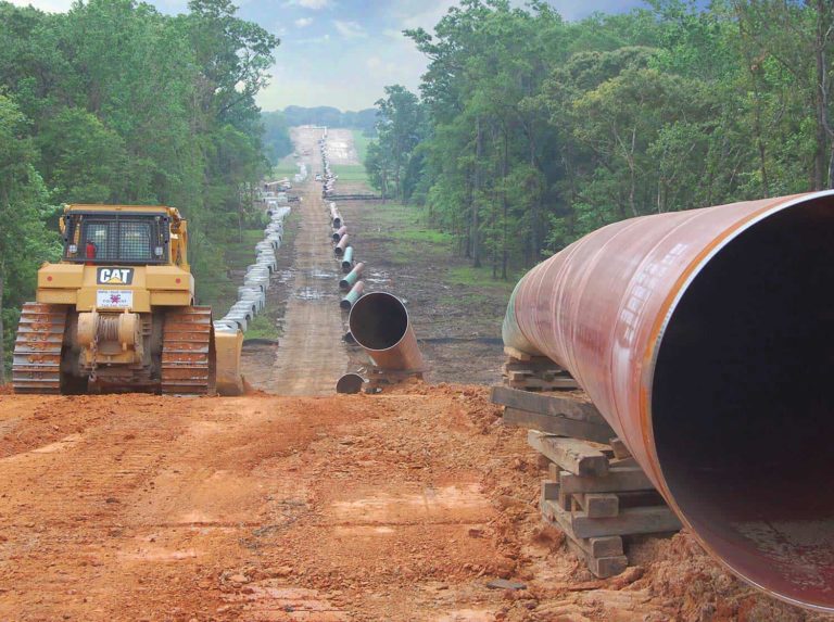 Construction Site Access Road, Clearance In & Preparation For Site